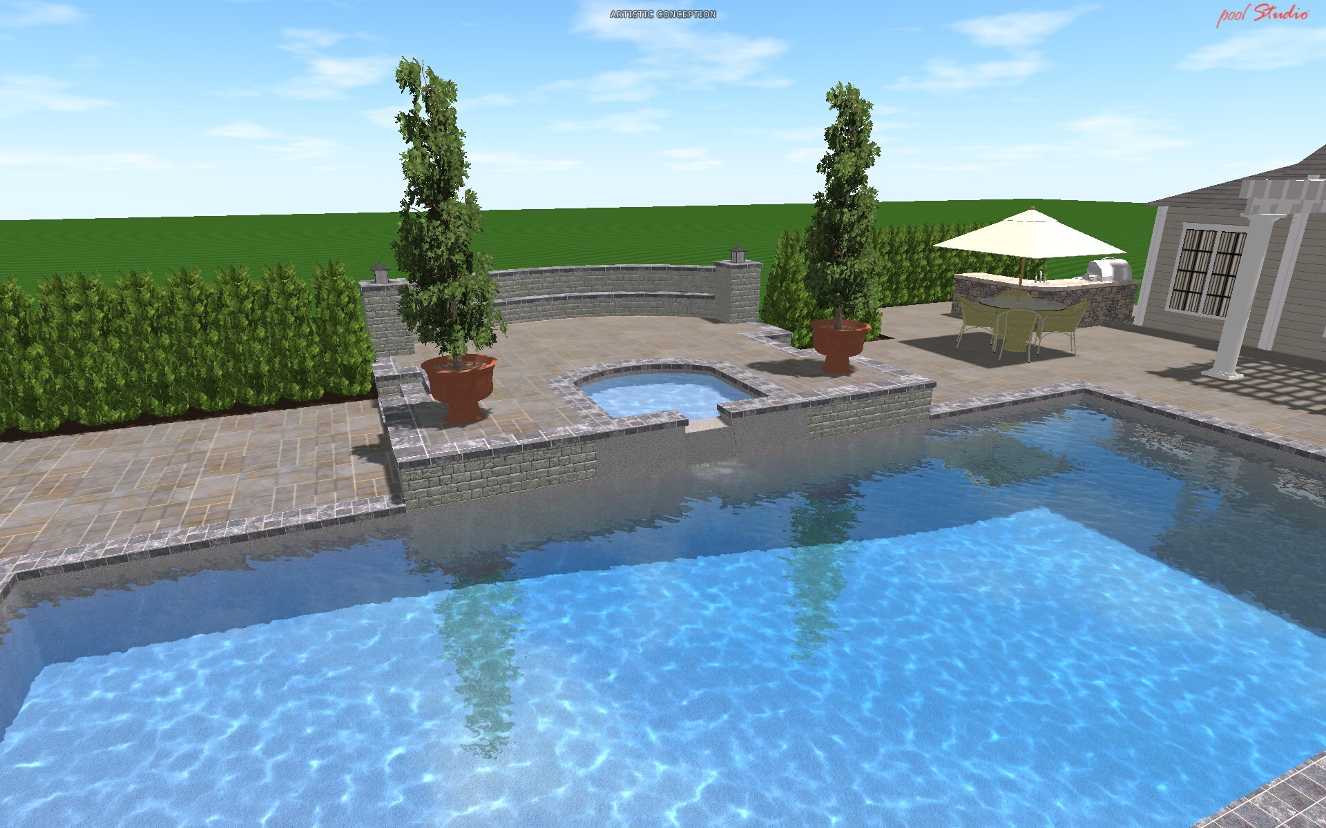 3D Project Design for your hardscape project