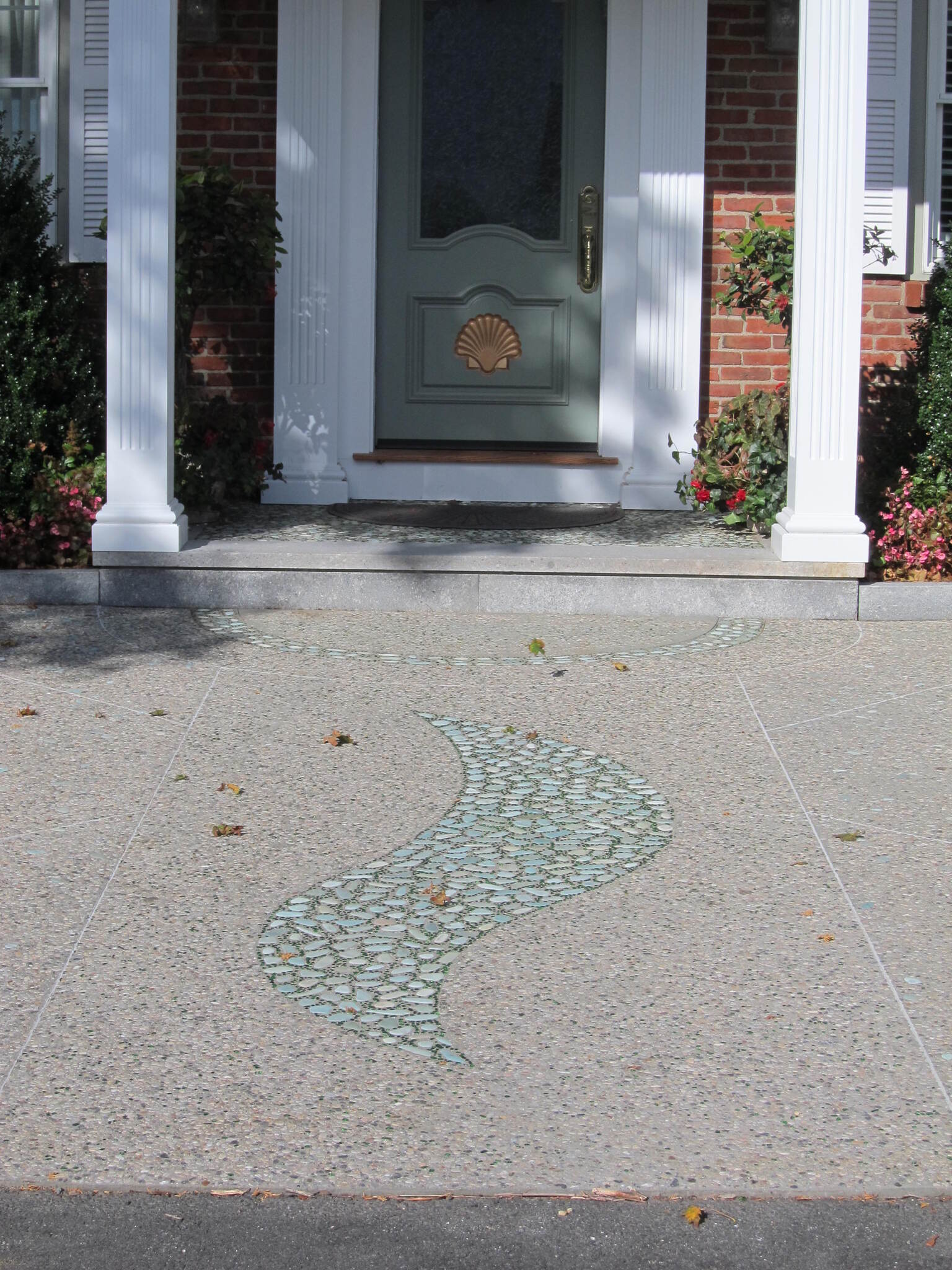 Abstract Outdoor Mosaic