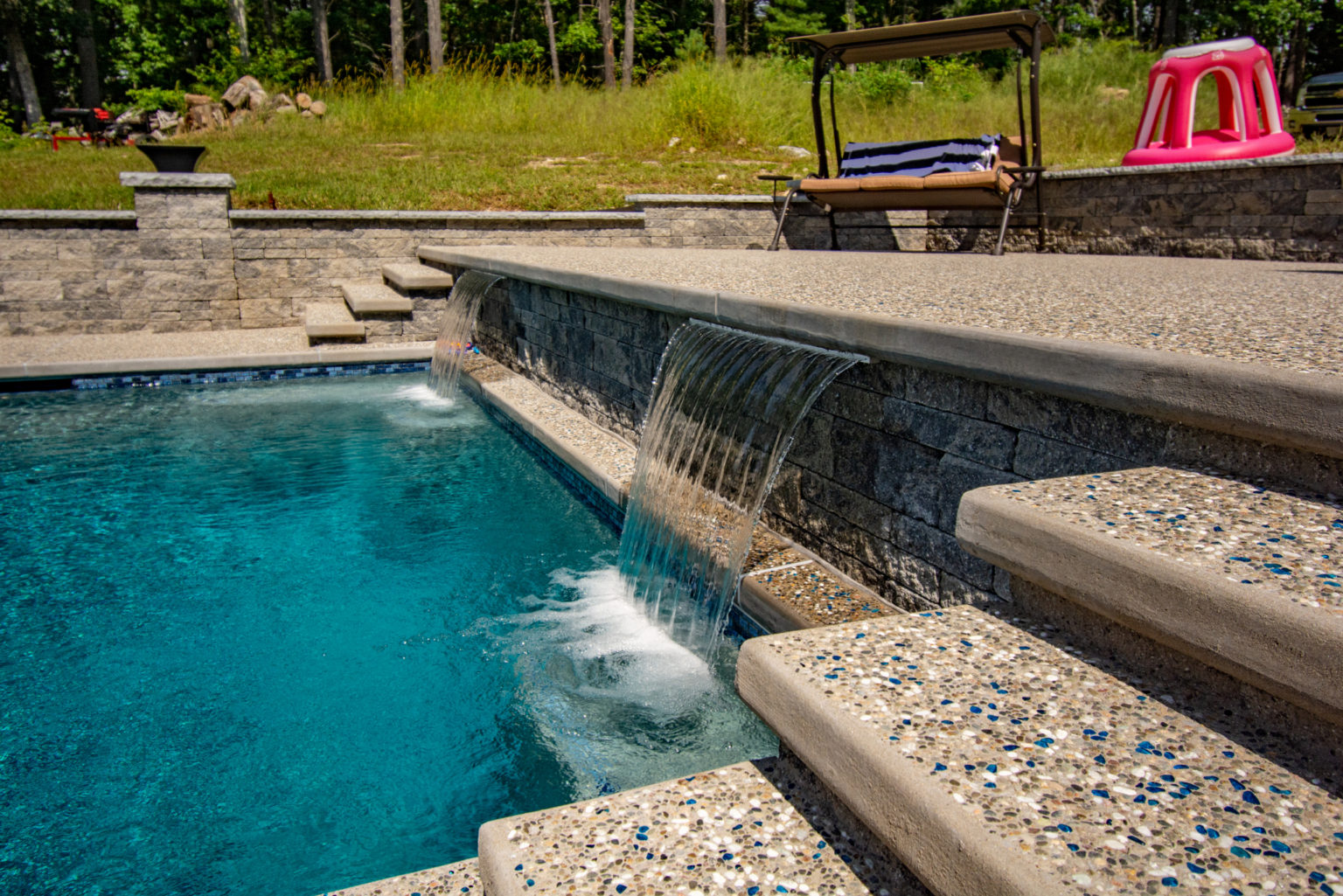Raised Beam Decking for your pool patio and hardscape needs