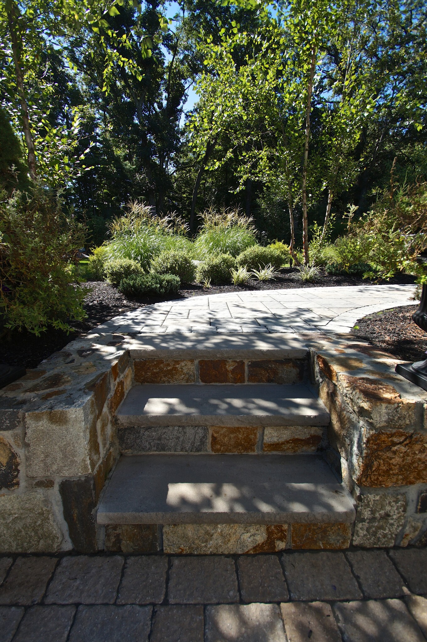 Natural Stone Steps and Treads for your Hardscape Needs