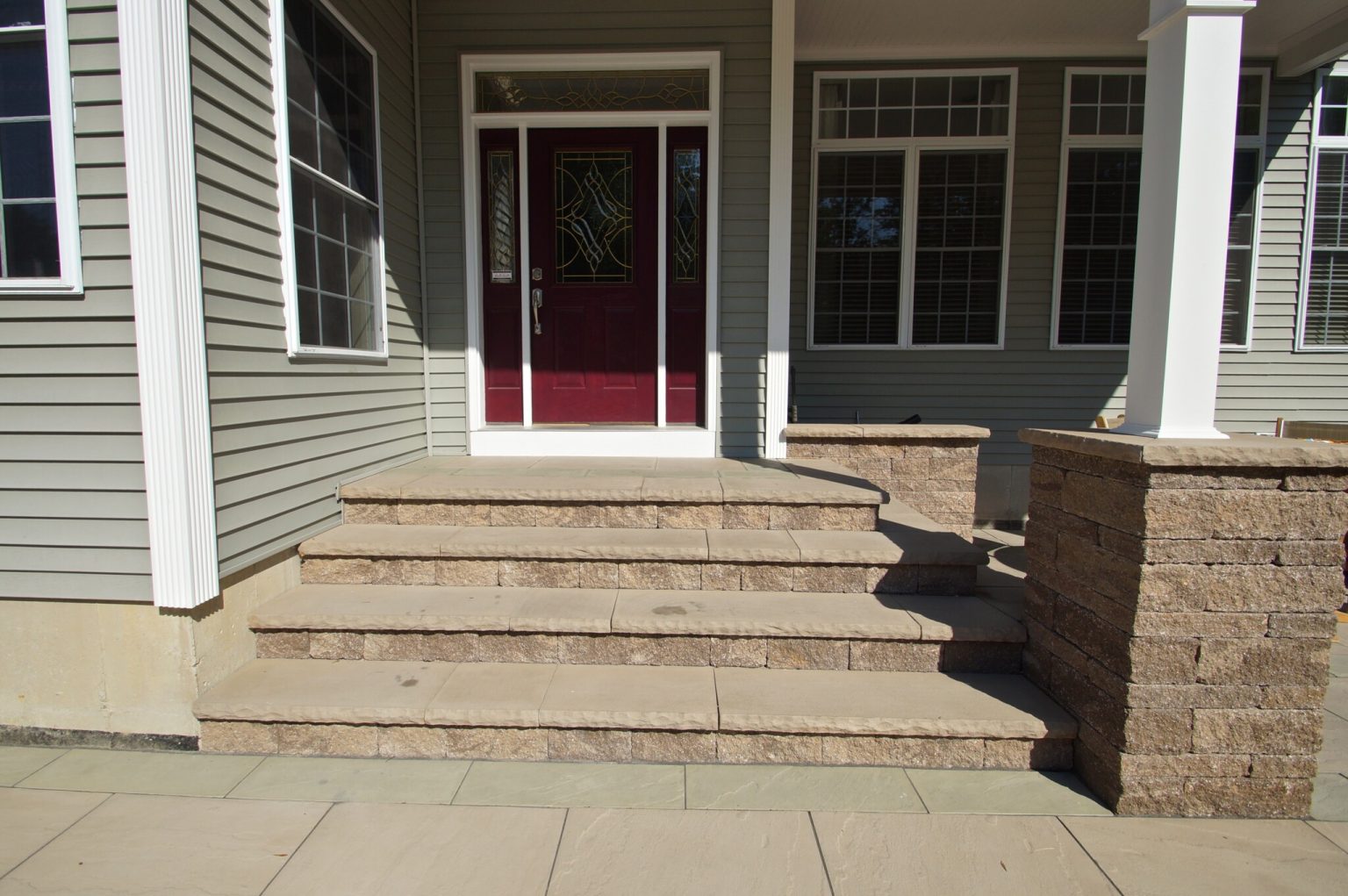 Stunning Techo-Bloc Steps for your hardscape needs