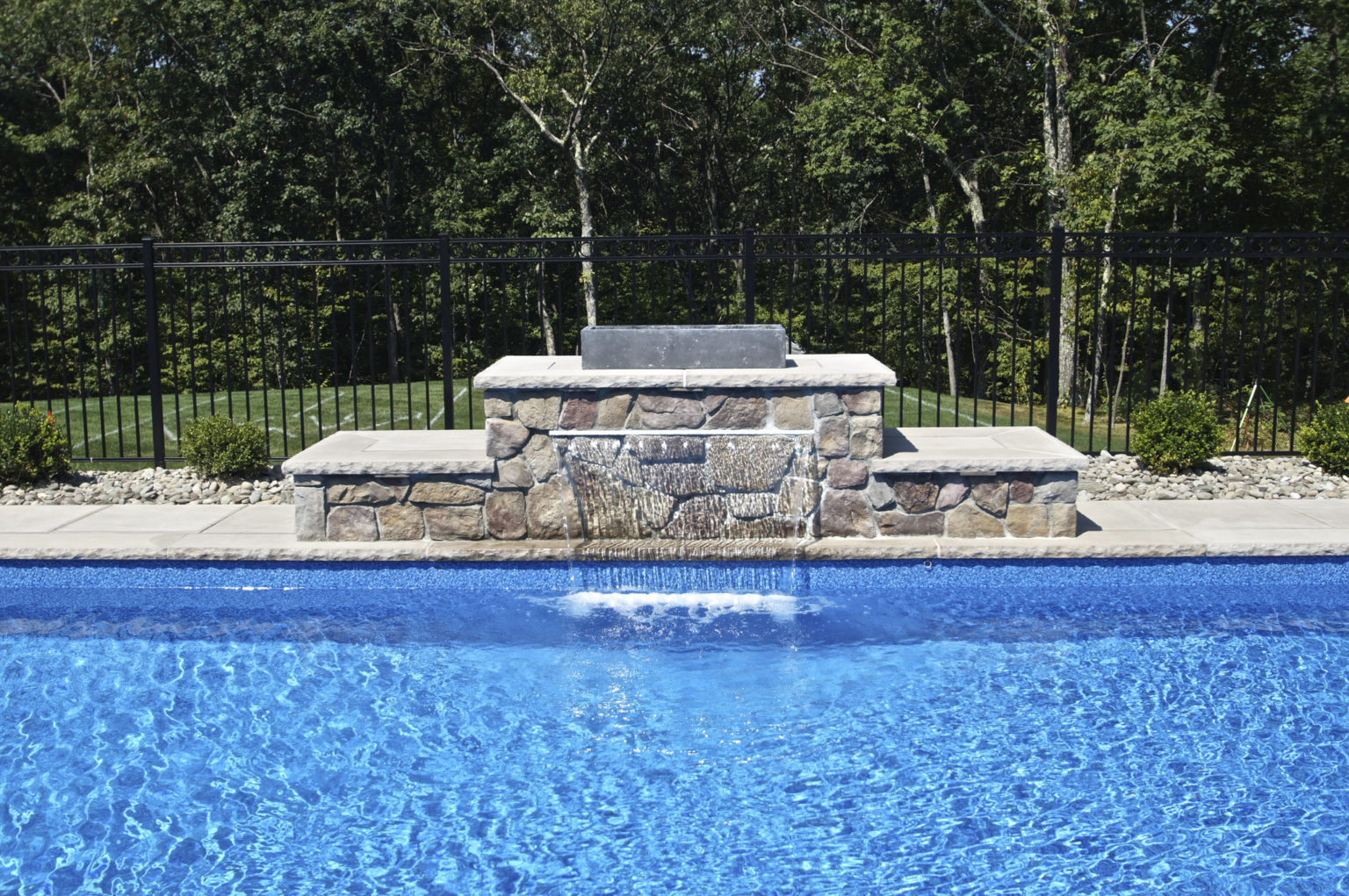 Spillover Water Features for your Pool Patio area