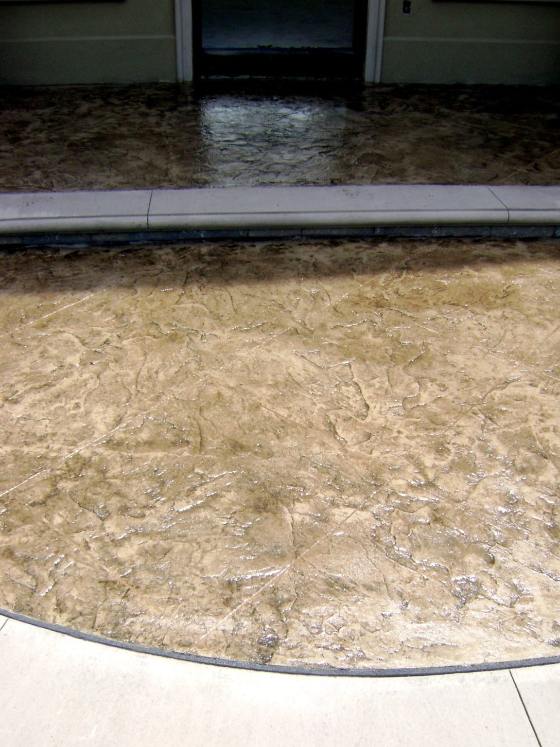 Stamped Concrete Finish