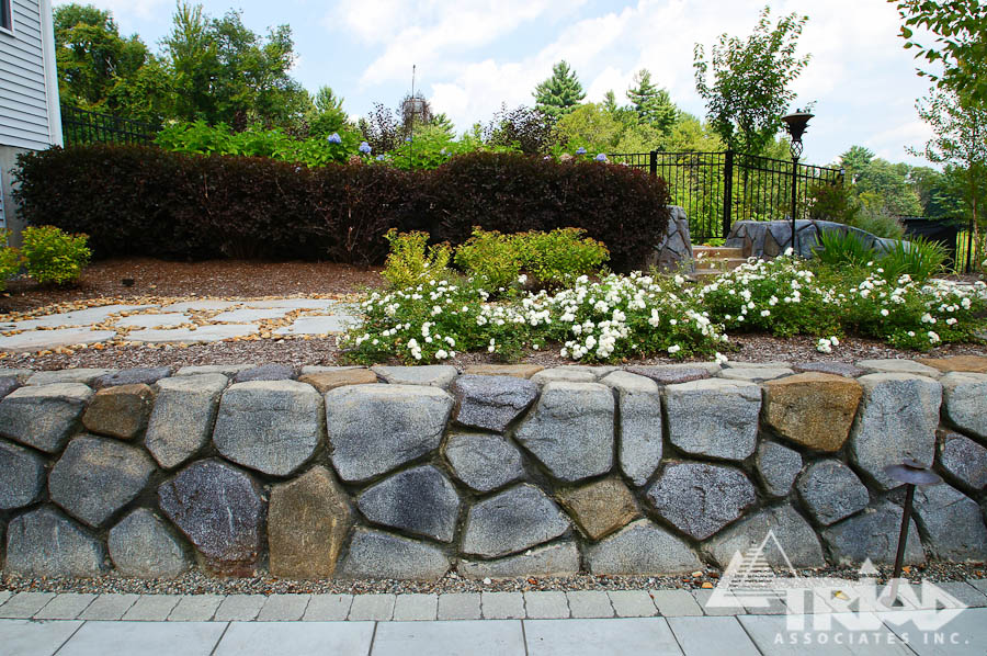 Stone Walls and Planting Areas for your backyard and patio
